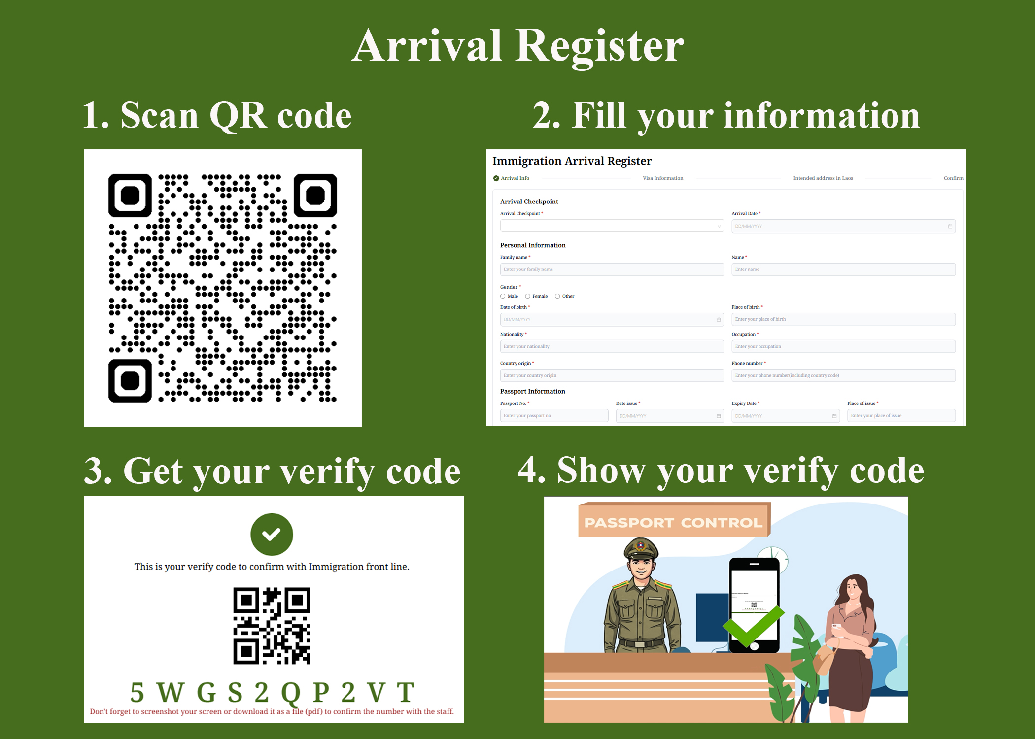 The Department of Immigration of Lao PDR